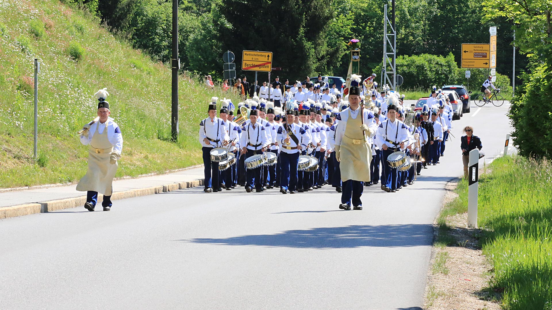 Bergfest der Bergknappen des Salzbergwerk Berchtesgaden