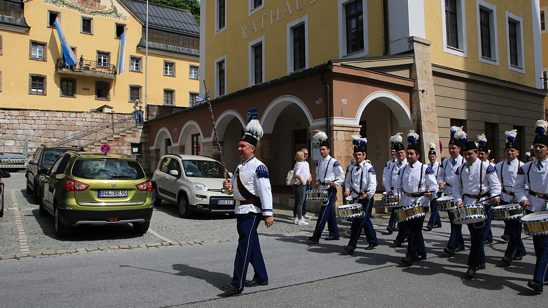 Bergfest der Bergknappen des Salzbergwerk Berchtesgaden
