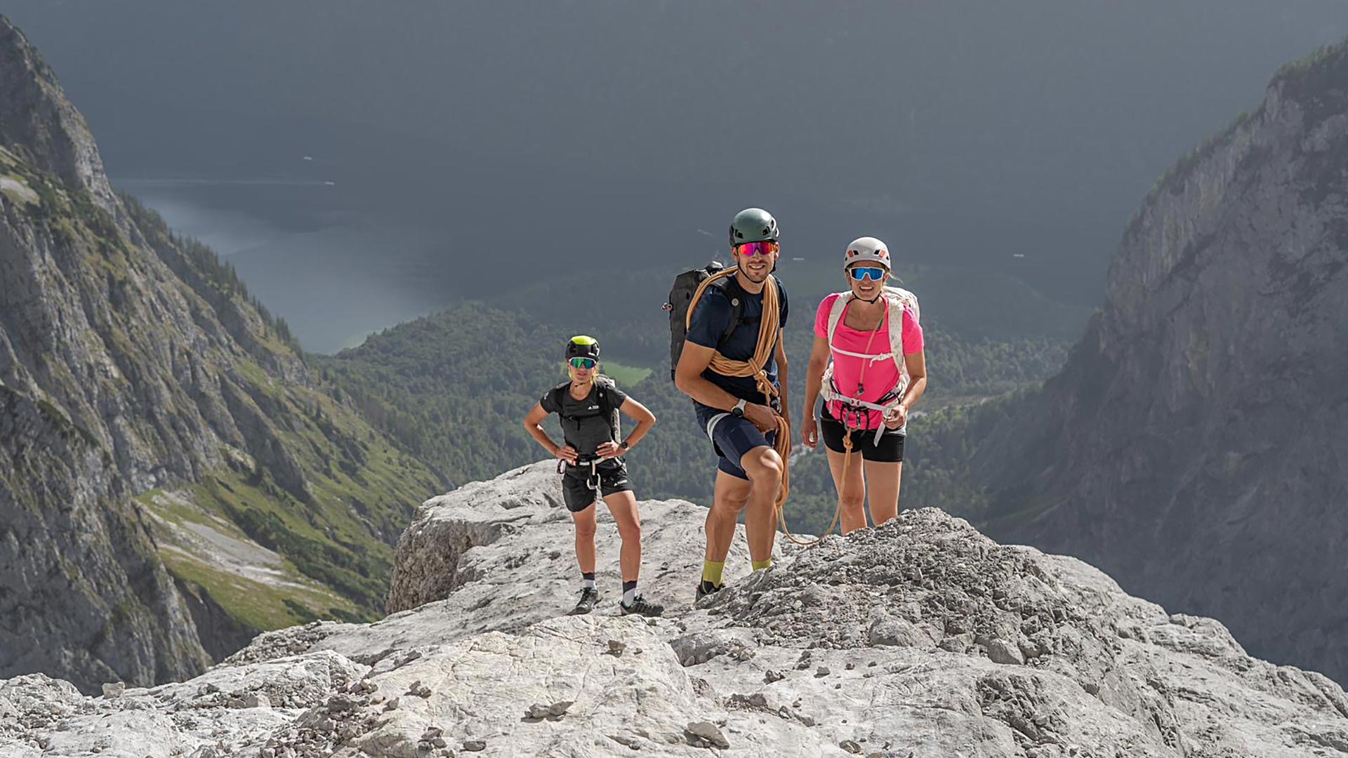 Die Watzmann Ostwand - höchste Felswand der Ostalpen