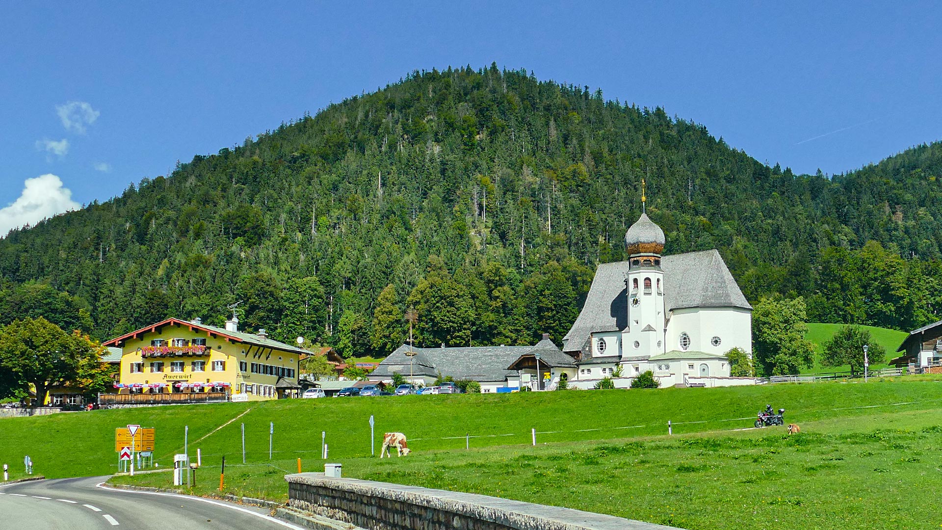 Auer Rundweg, Spatziergang in Berchtesgaden Oberau