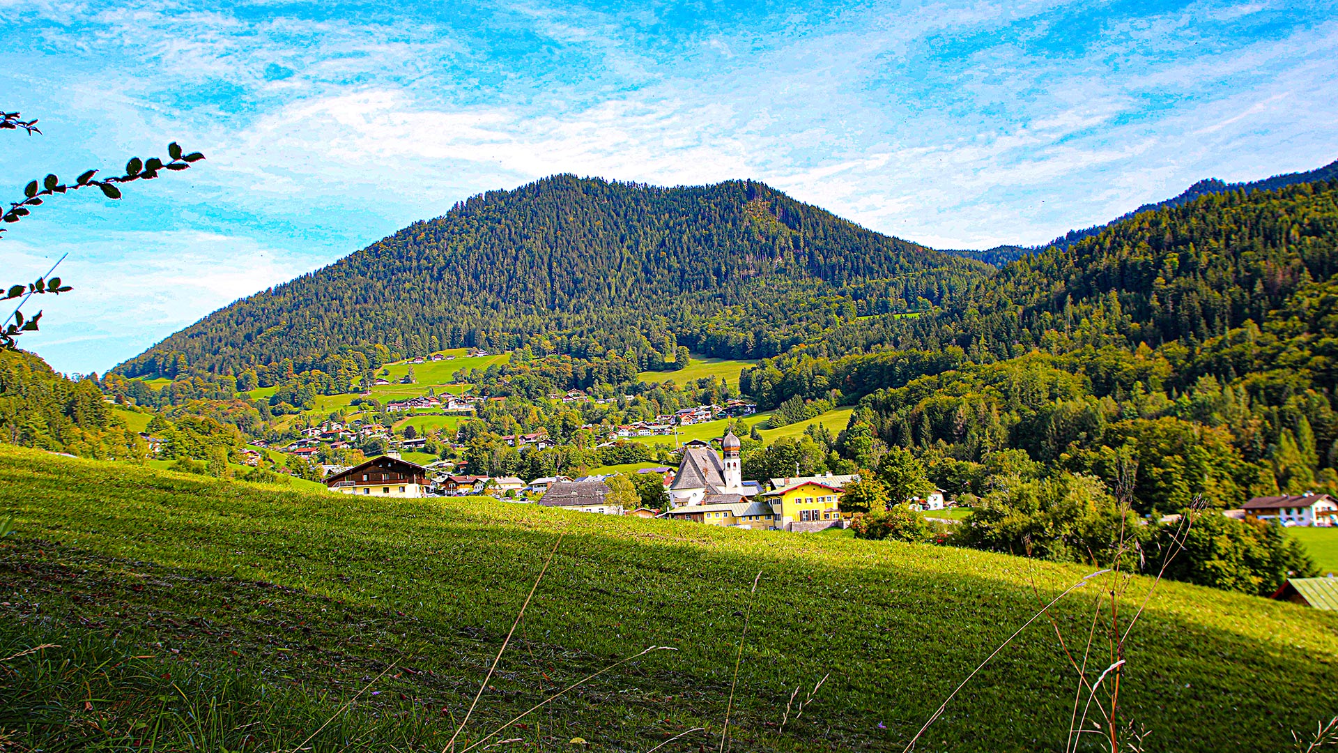 Auer Rundweg, Spatziergang in Berchtesgaden Oberau