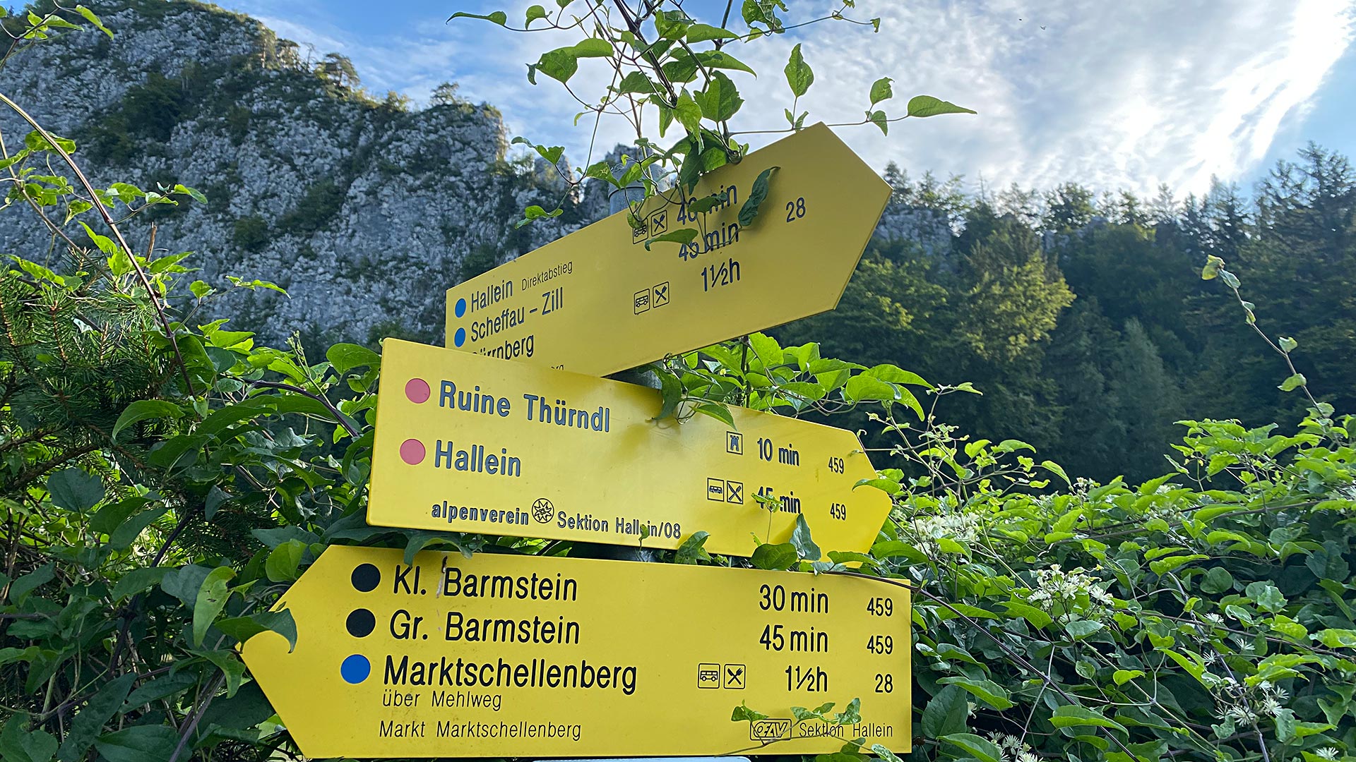 Wanderung Marktschellenberg - Köpplschneid – Barmsteine