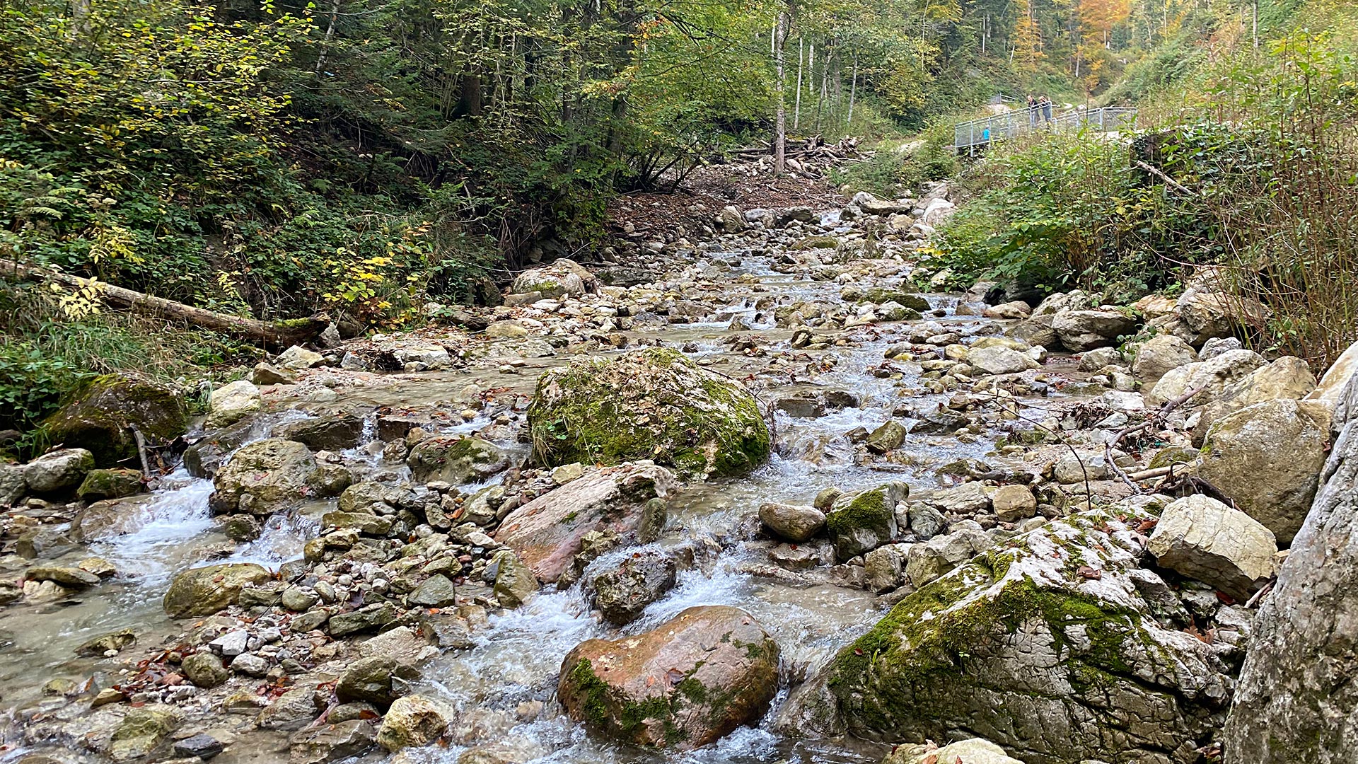 Wanderung durch die Gerer Klamm Berchtesgaden - Maria Gern
