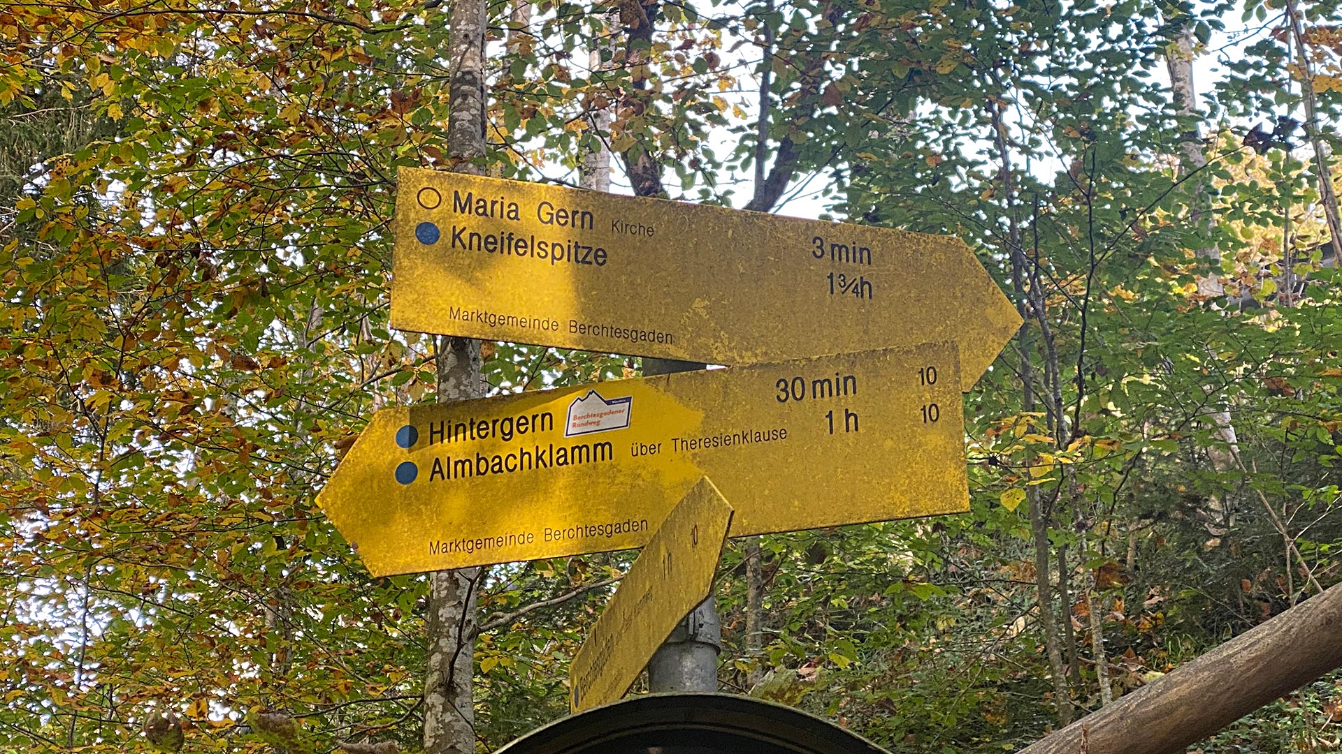 Wanderung durch die Gerer Klamm Berchtesgaden - Maria Gern