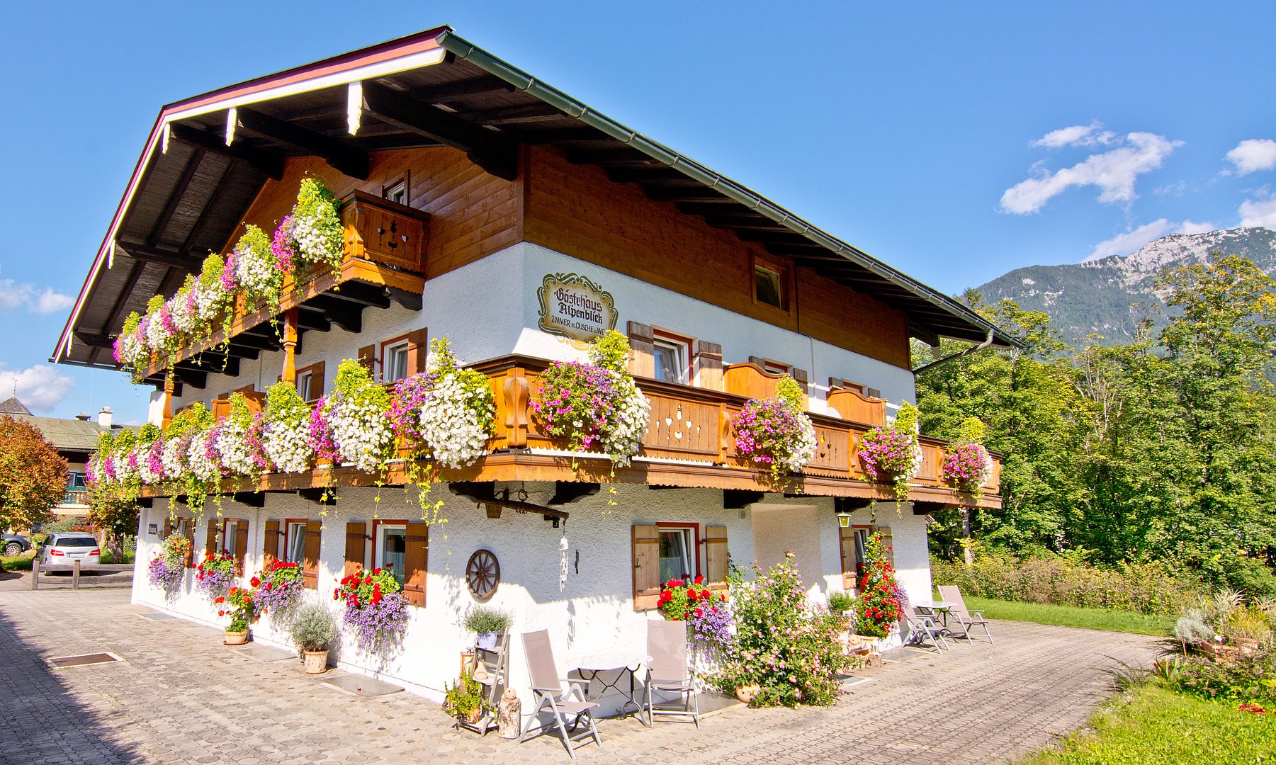 Alpenblick in Unterstein